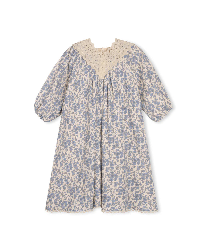 One Child Floral Veer Eyelet Dress – Young Timers Boutique