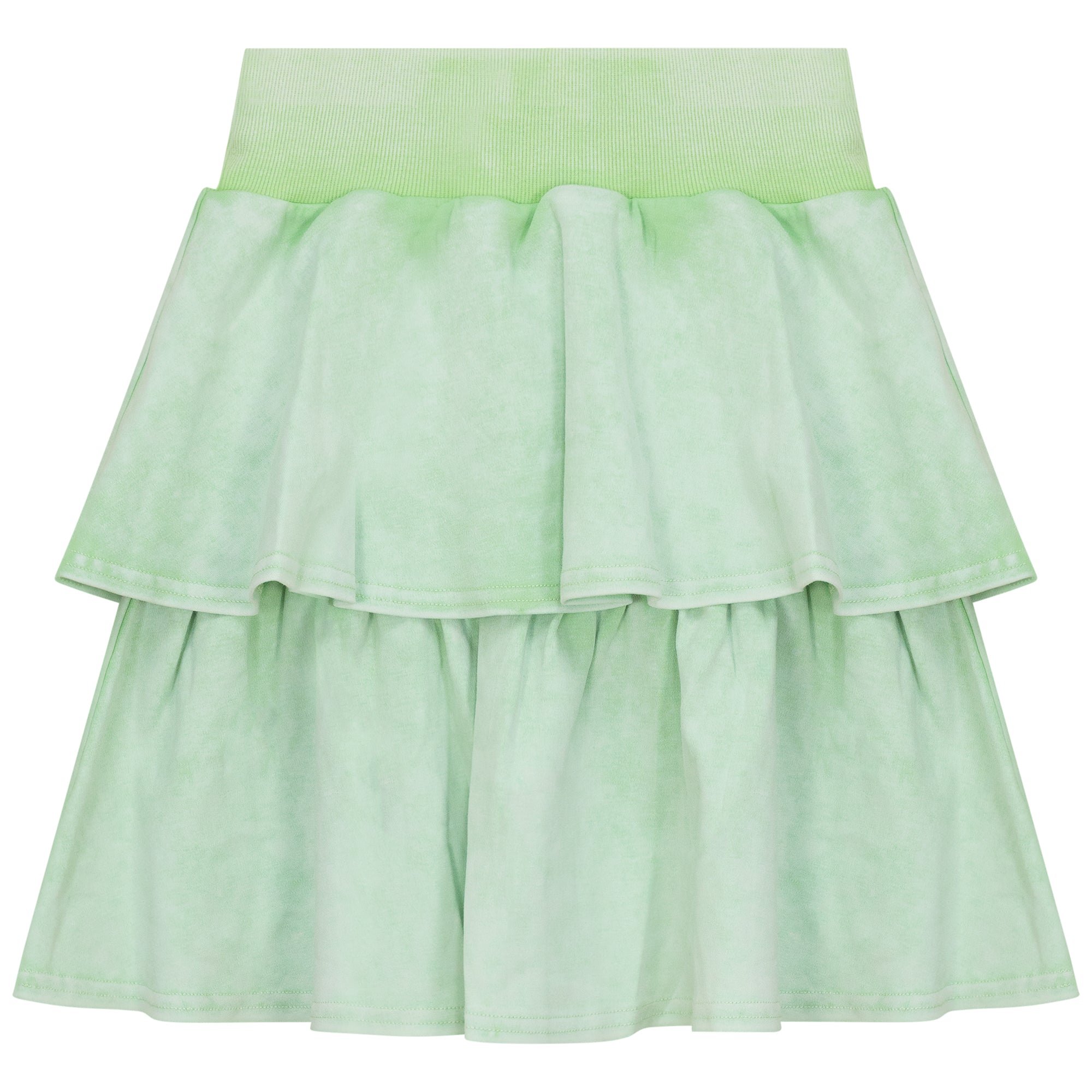 Kix Washed Mint Layered Skirt – Young Timers Boutique