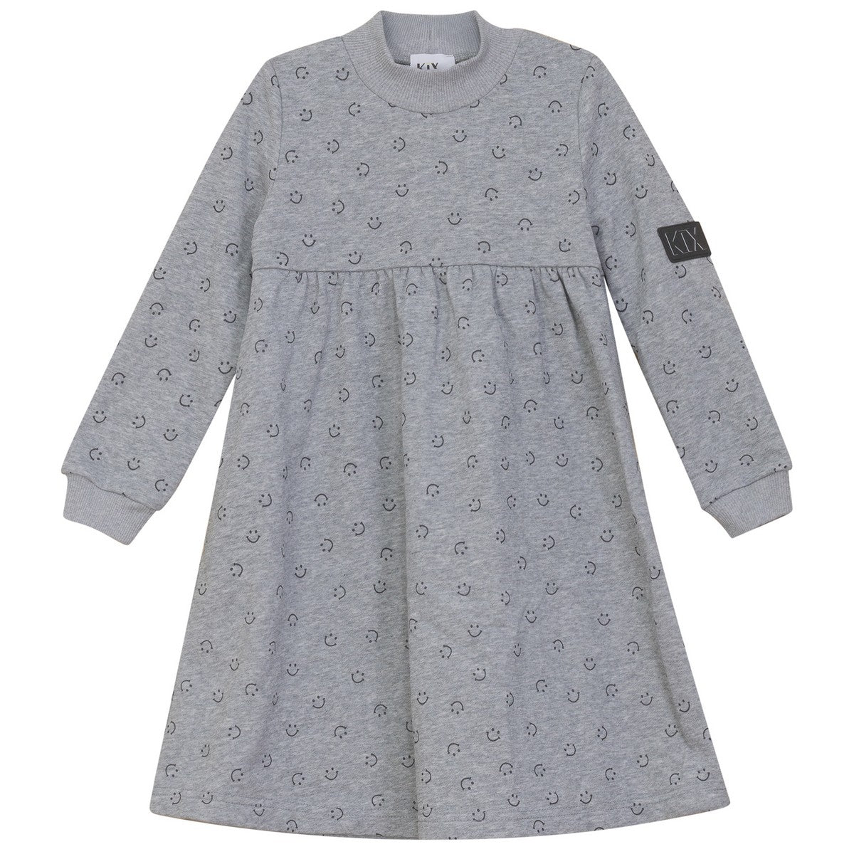 Kix Grey Smiley Print Sweatdress – Young Timers Boutique