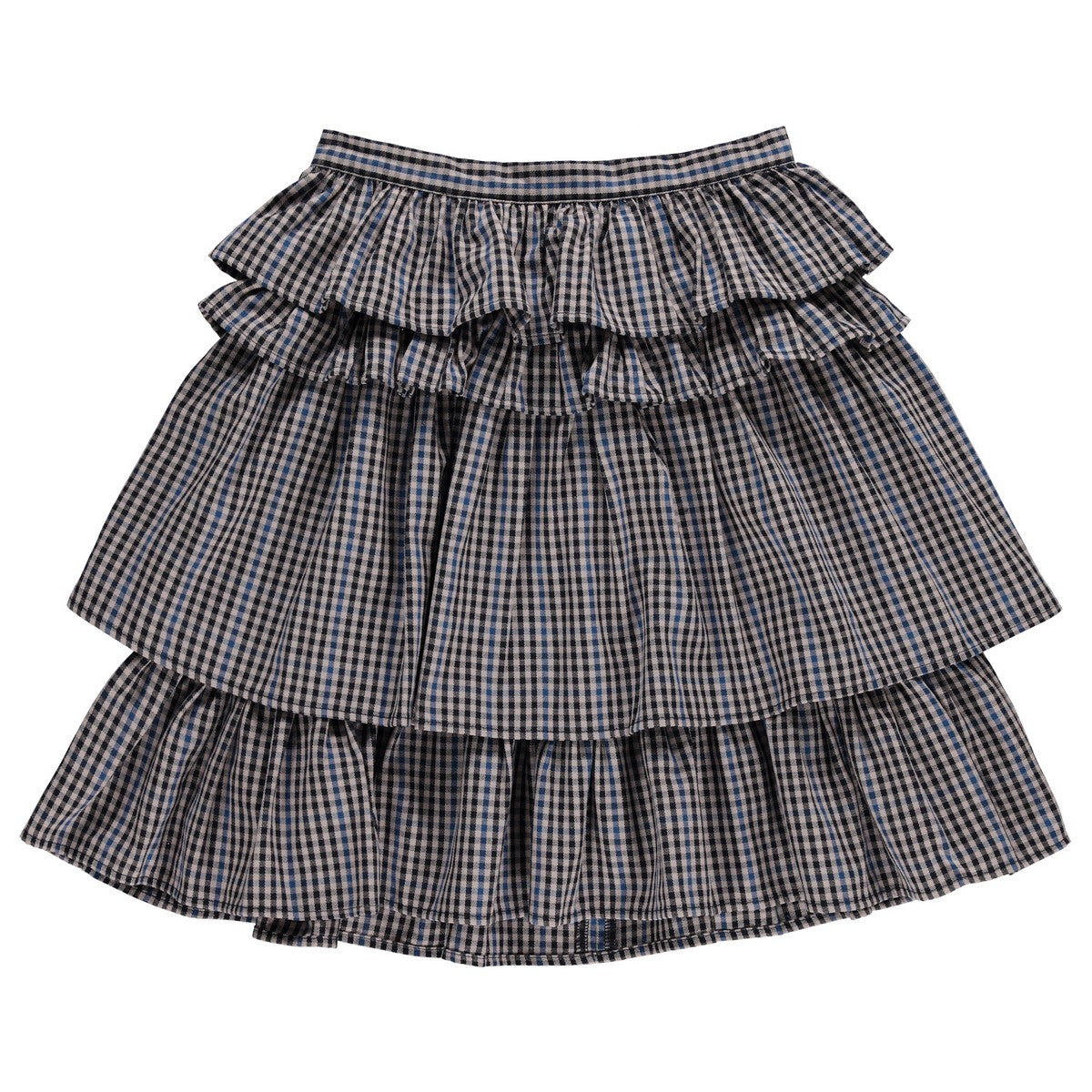 Jaybee Plaid Ruffled Skirt – Young Timers Boutique