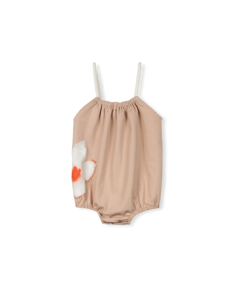 Phil and Phoebe Maya Big Painted Flower Maya Romper – Young Timers Boutique