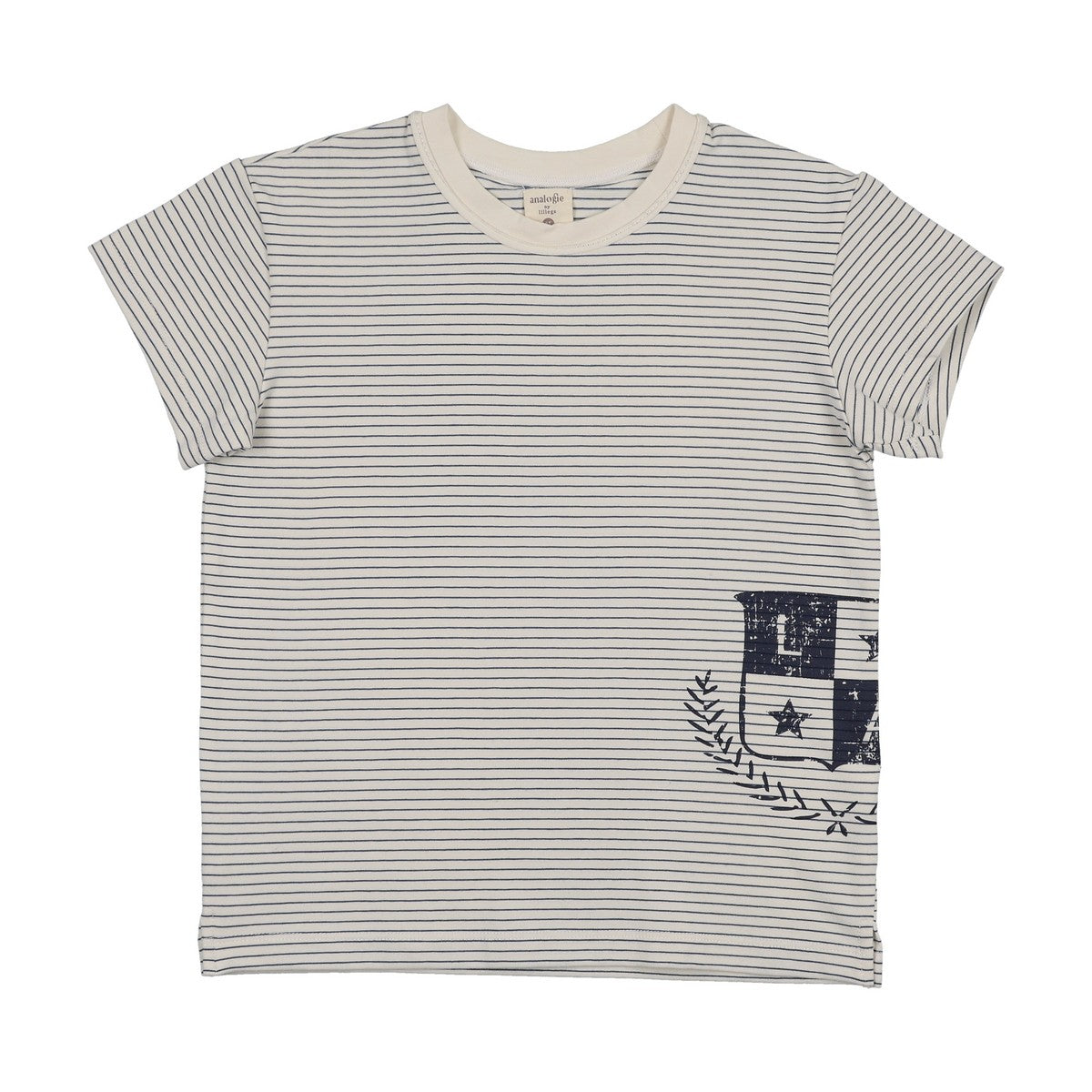 Analogie Blue Stripe Denim City Boys Tee – Young Timers Boutique