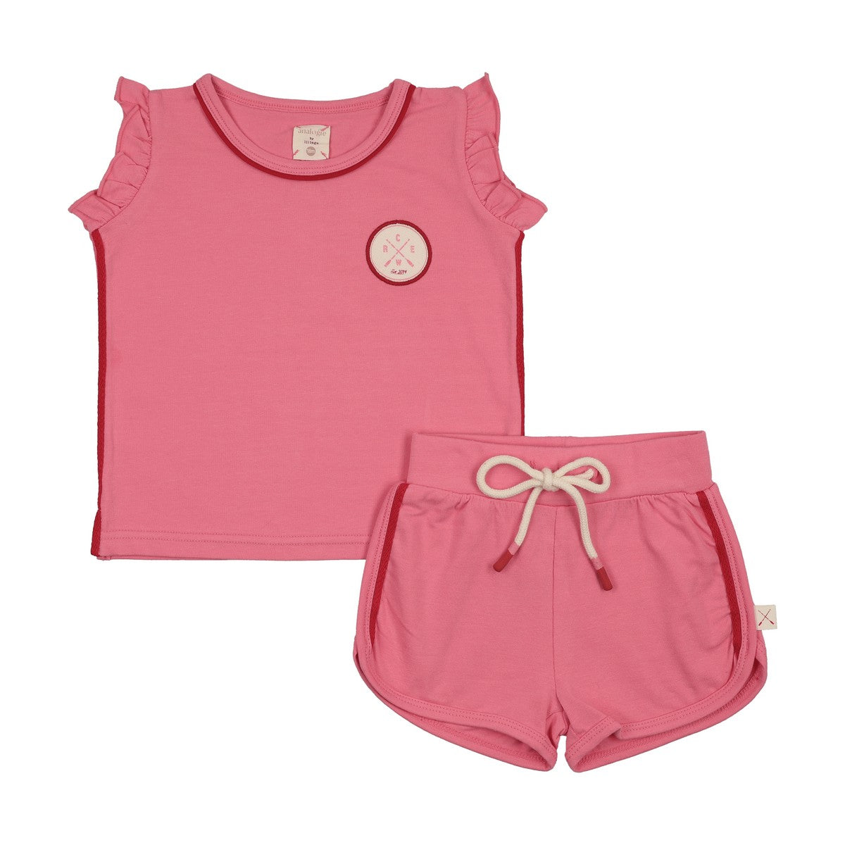 Analogie Fresh Pink Boating Crew Girls Set – Young Timers Boutique