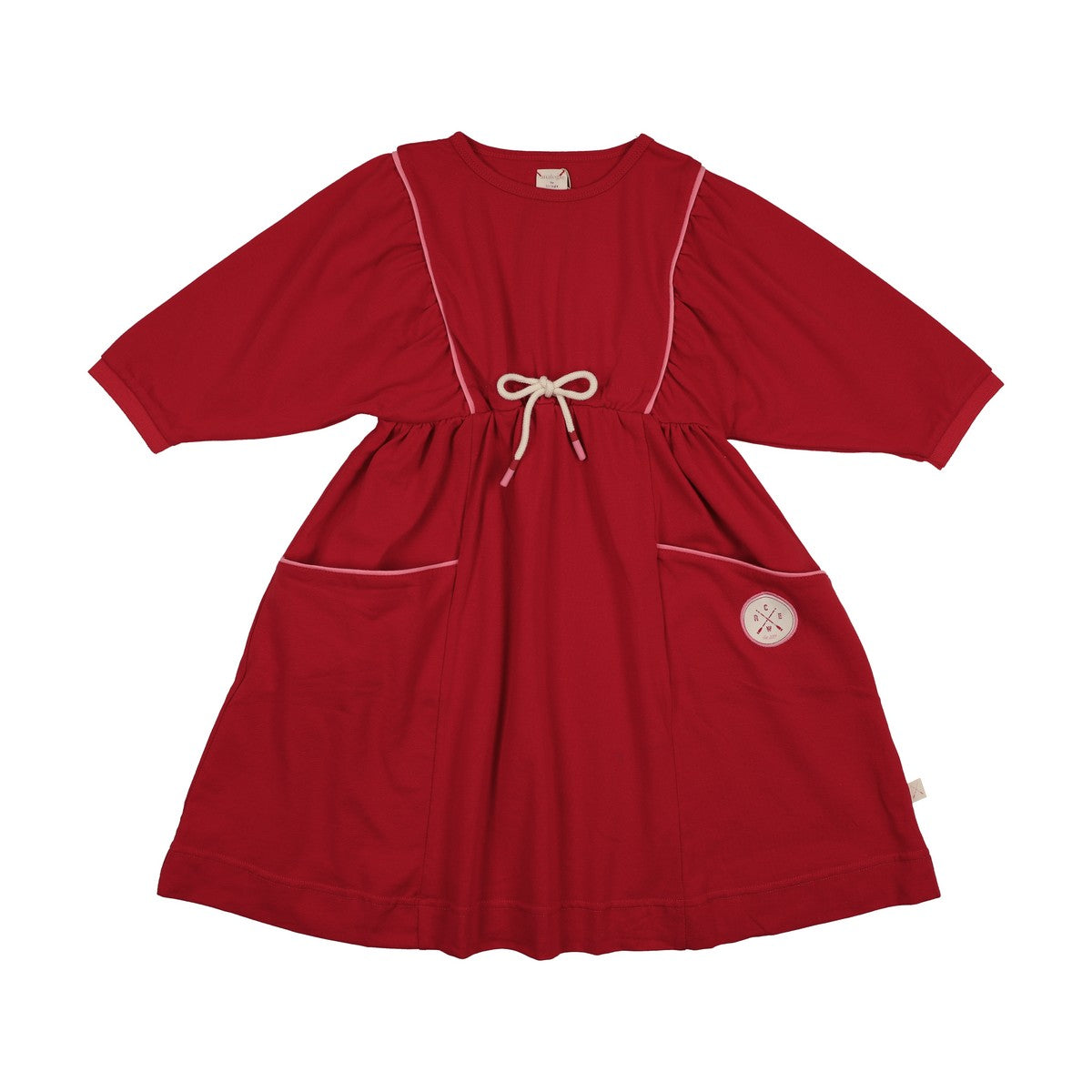 Analogie Red Boating Crew Dress 3/4 – Young Timers Boutique