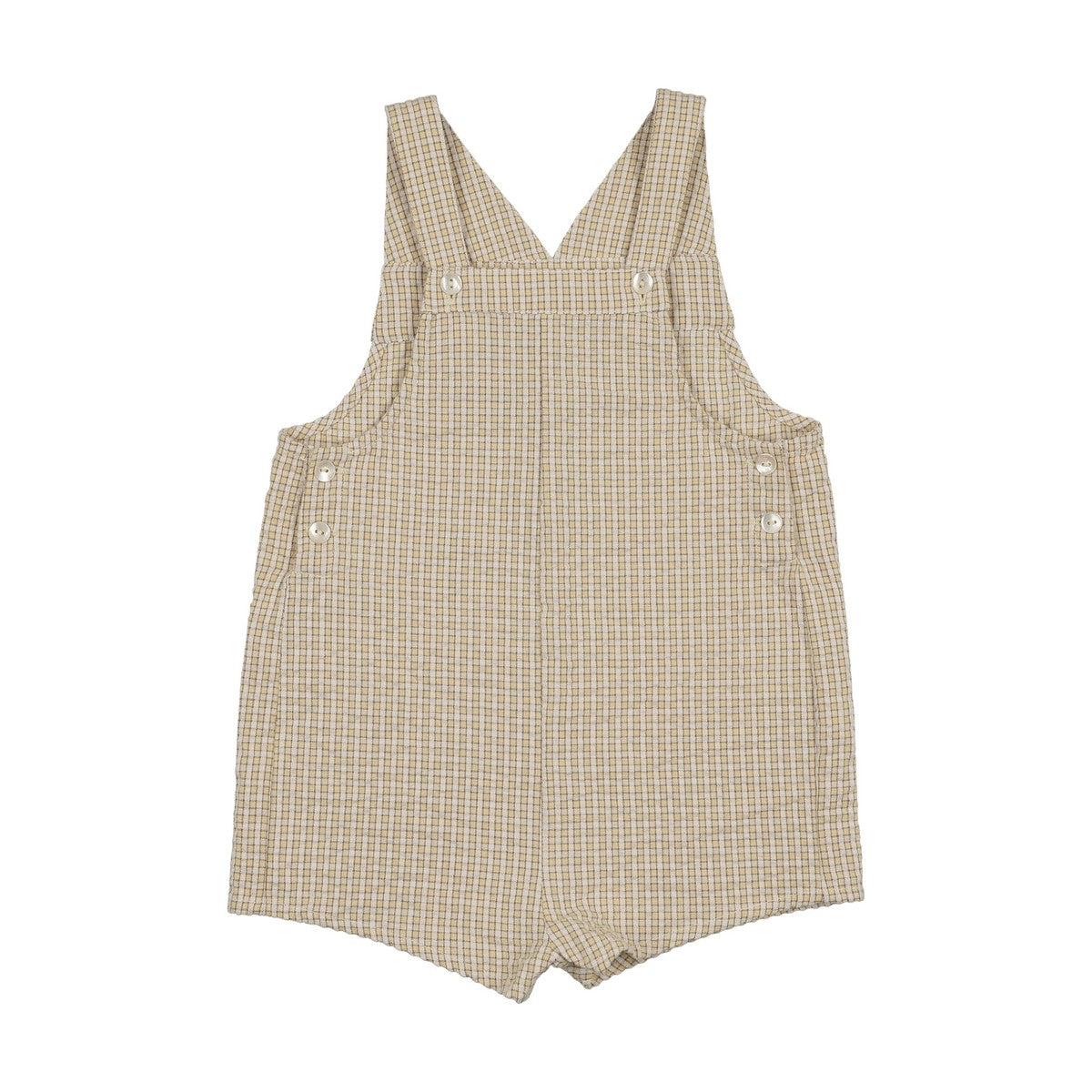 Analogie Yellow Mini Plaid Sunny Blossoms Overalls – Young Timers Boutique