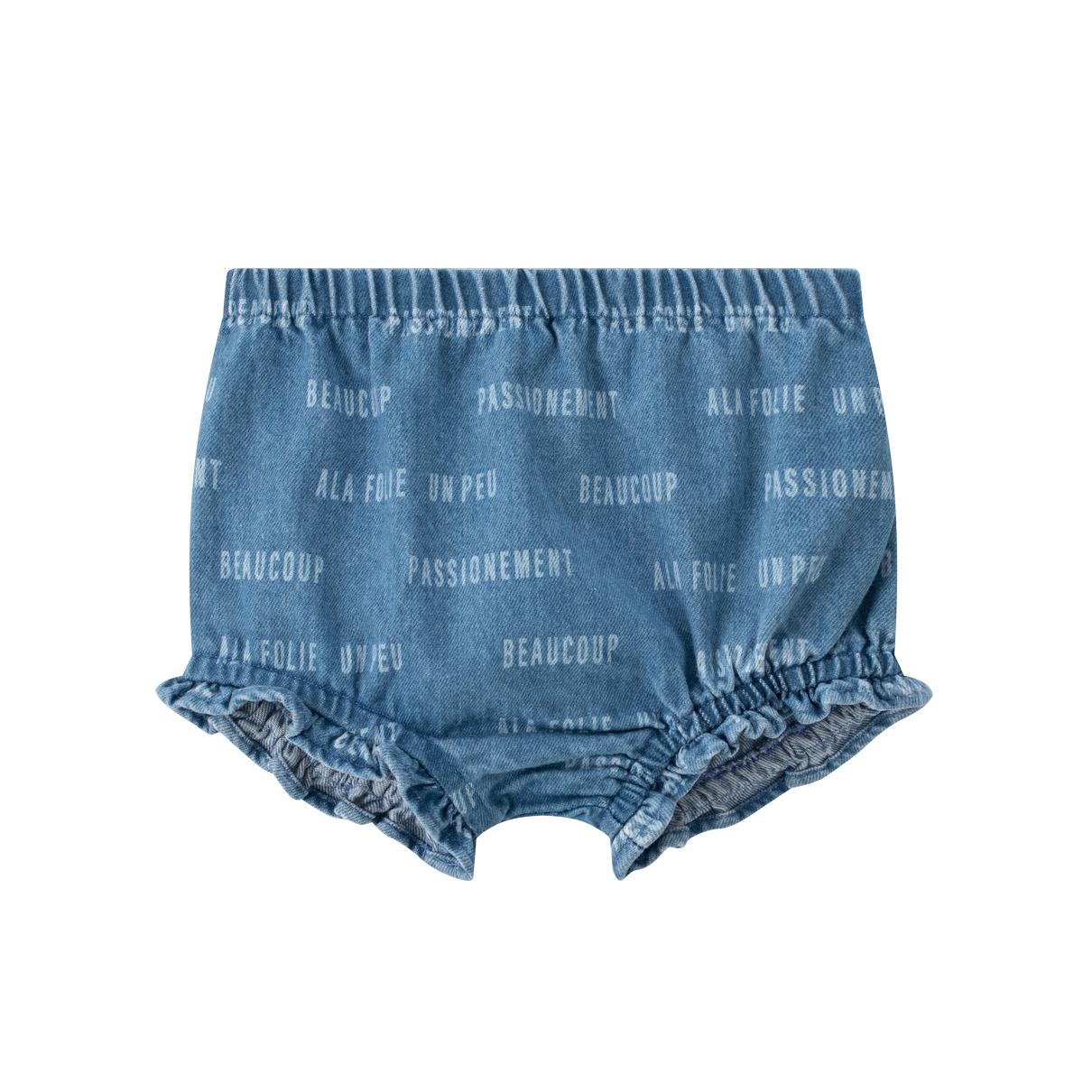 Coco Blanc Blue Denim Printed Bloomers – Young Timers Boutique