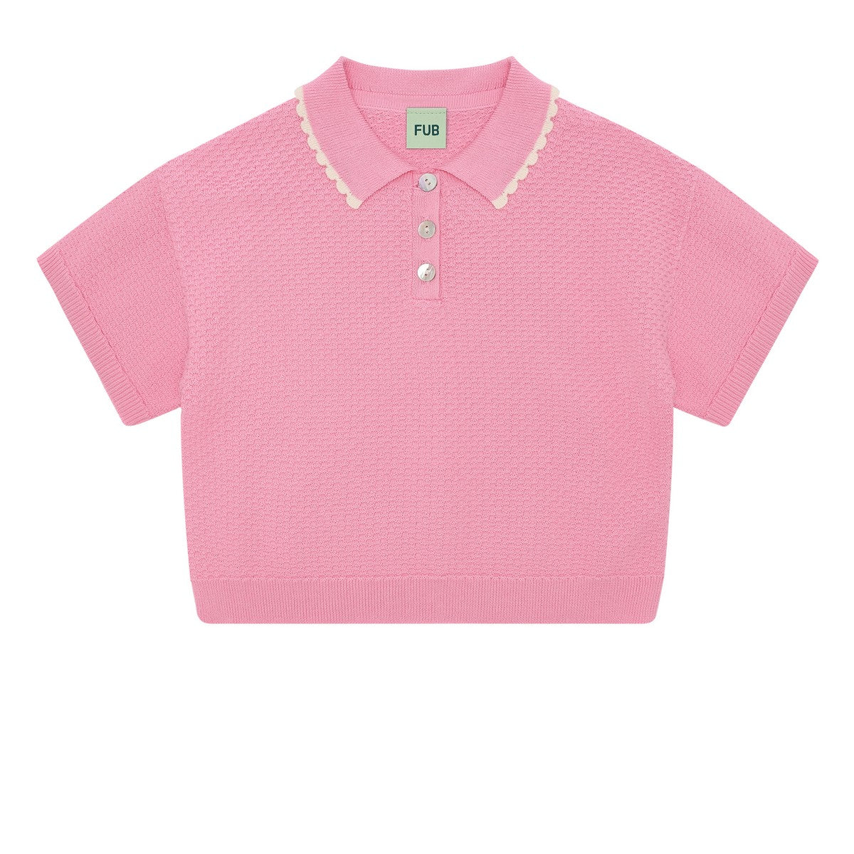 Fub Candy Pique Oversize Polo – Young Timers Boutique
