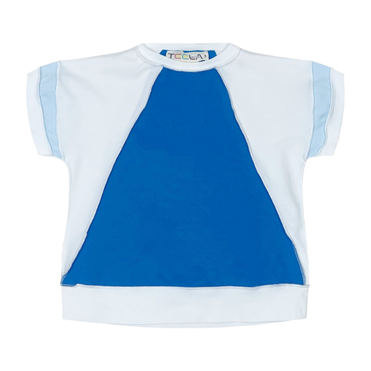 Teela Blue Colorblock Boys Top – Young Timers Boutique