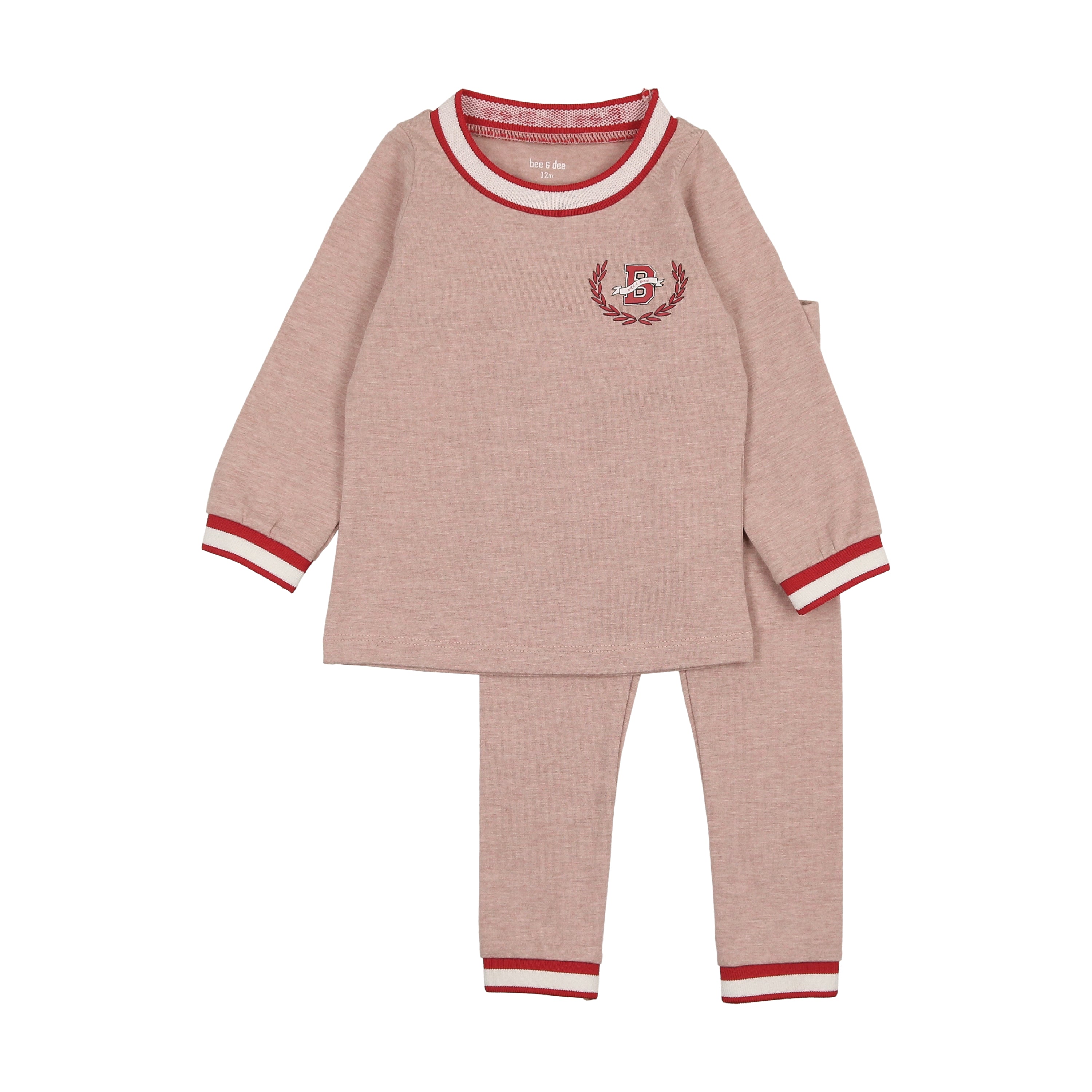 Bee & Dee Flush Modal Varsity Pj’s – Young Timers Boutique