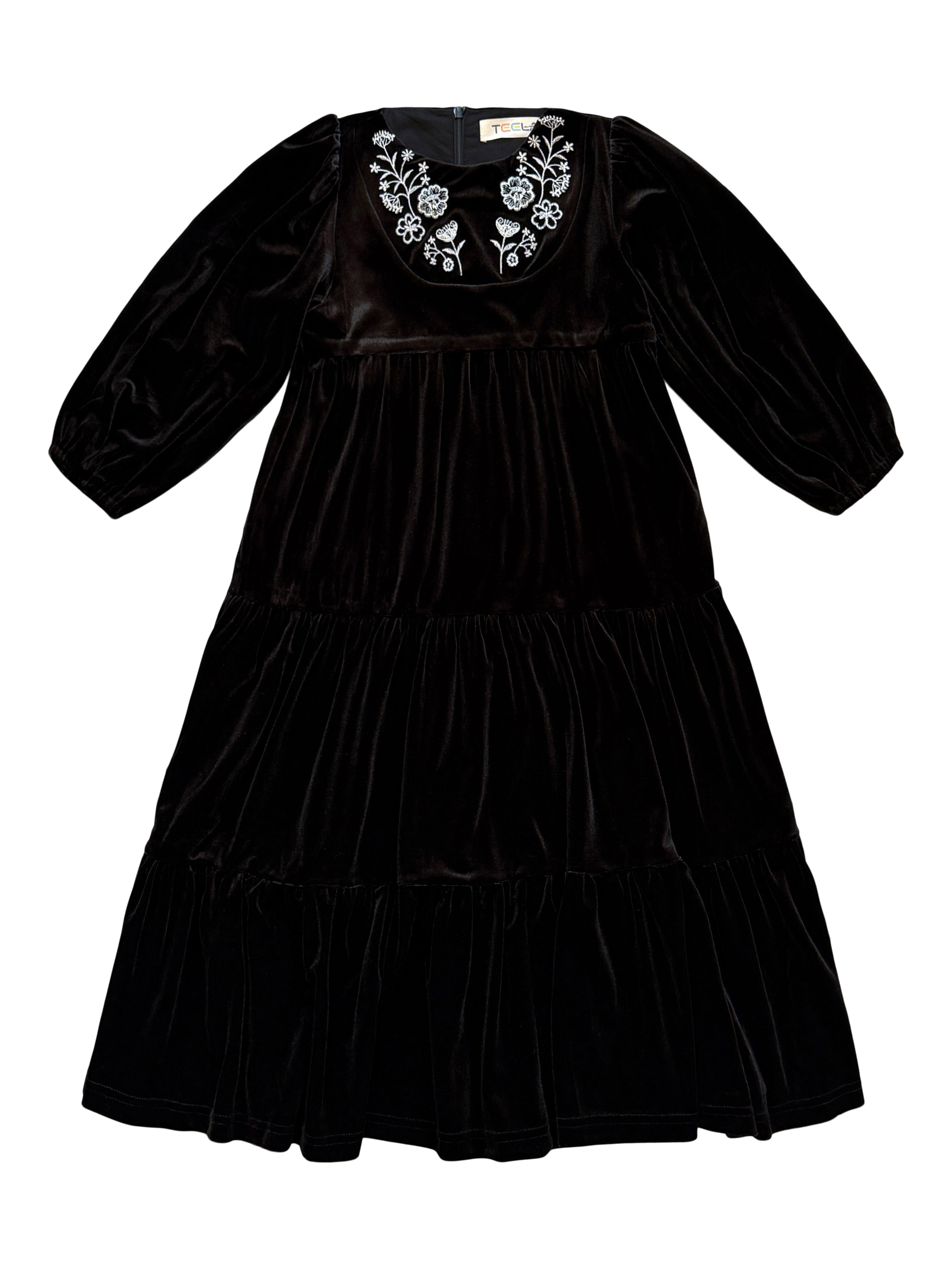 Teela Black Shabbos Robe – Young Timers Boutique