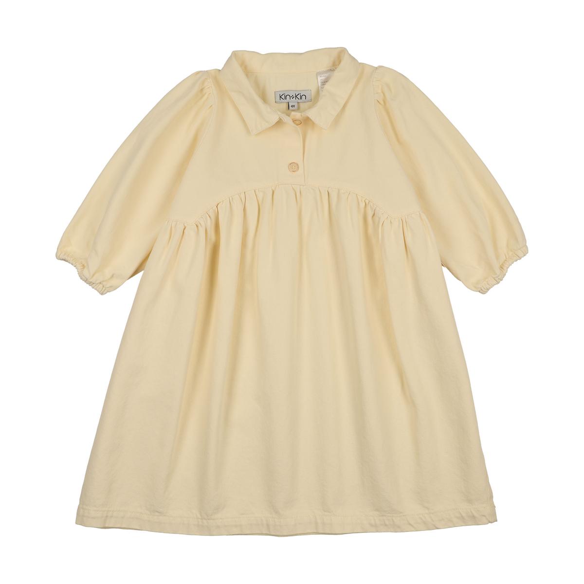 Kin Kin Yellow Denim Long Sleeve Shirt Dress – Young Timers Boutique