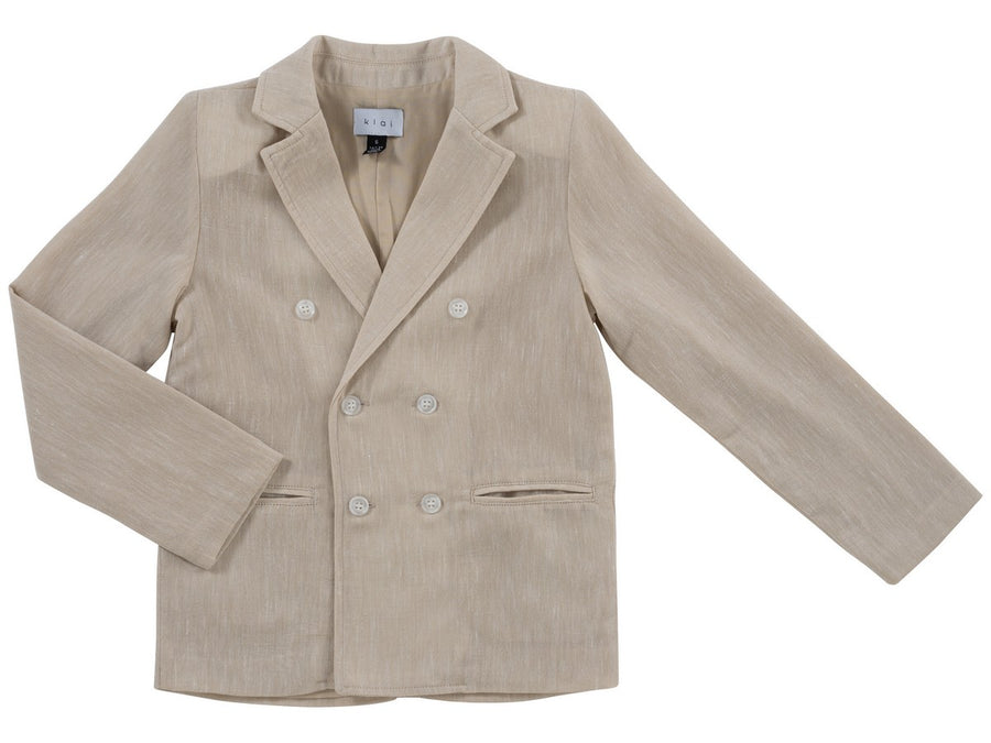 Klai Natural Herringbone Blazer – Young Timers Boutique