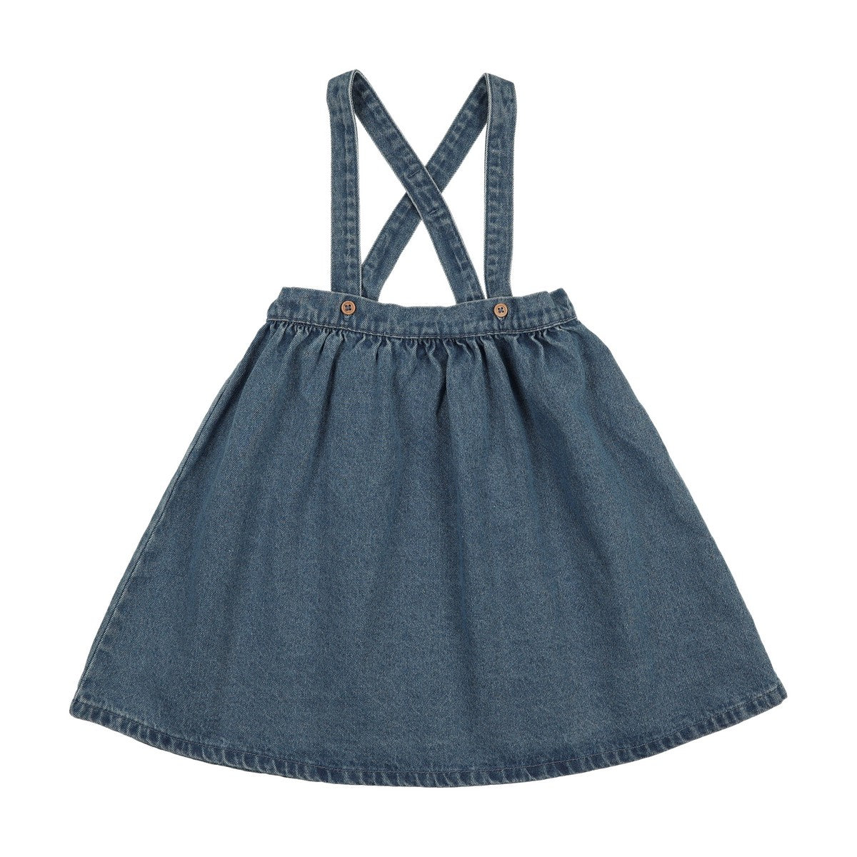 Lil Legs Mid Blue Wash Denim Suspender Jumper – Young Timers Boutique