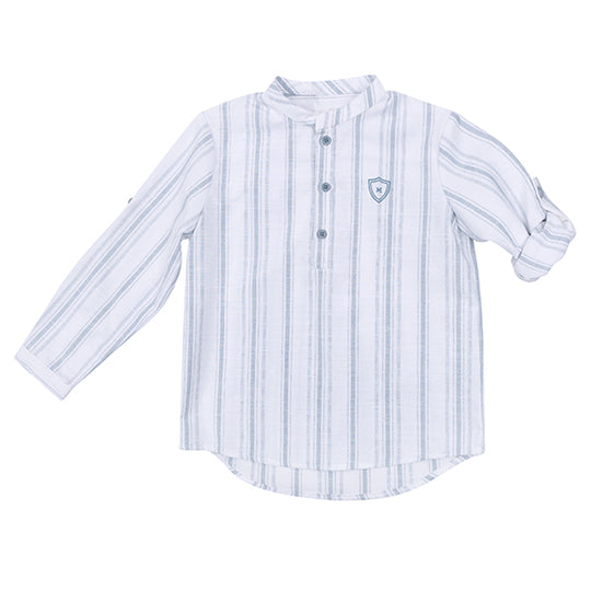 Motu Light Blue Stipe Levi Shirt – Young Timers Boutique