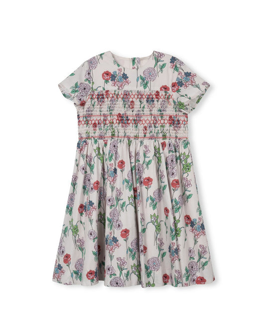 One Child Floral Ezzie Smocking Dress – Young Timers Boutique