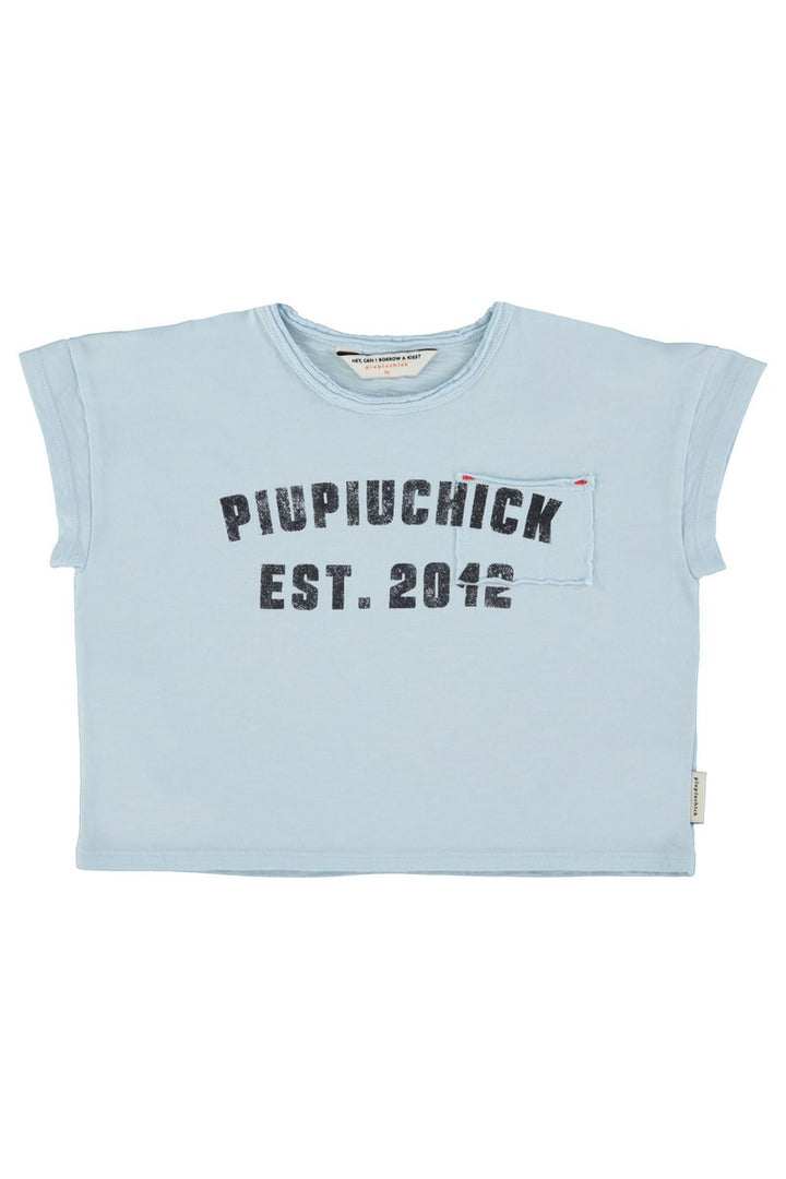Piupiuchick Light Blue Logo T-Shirt – Young Timers Boutique