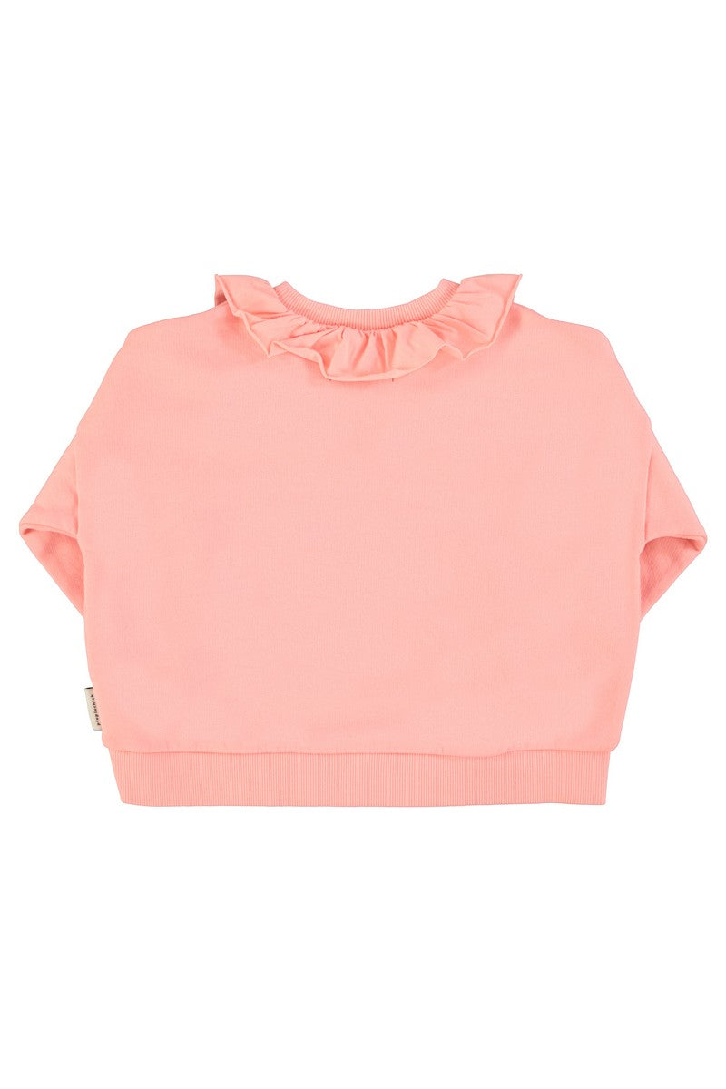 Piupiuchick Light Pink Strawberry Collar Sweatshirt – Young Timers Boutique