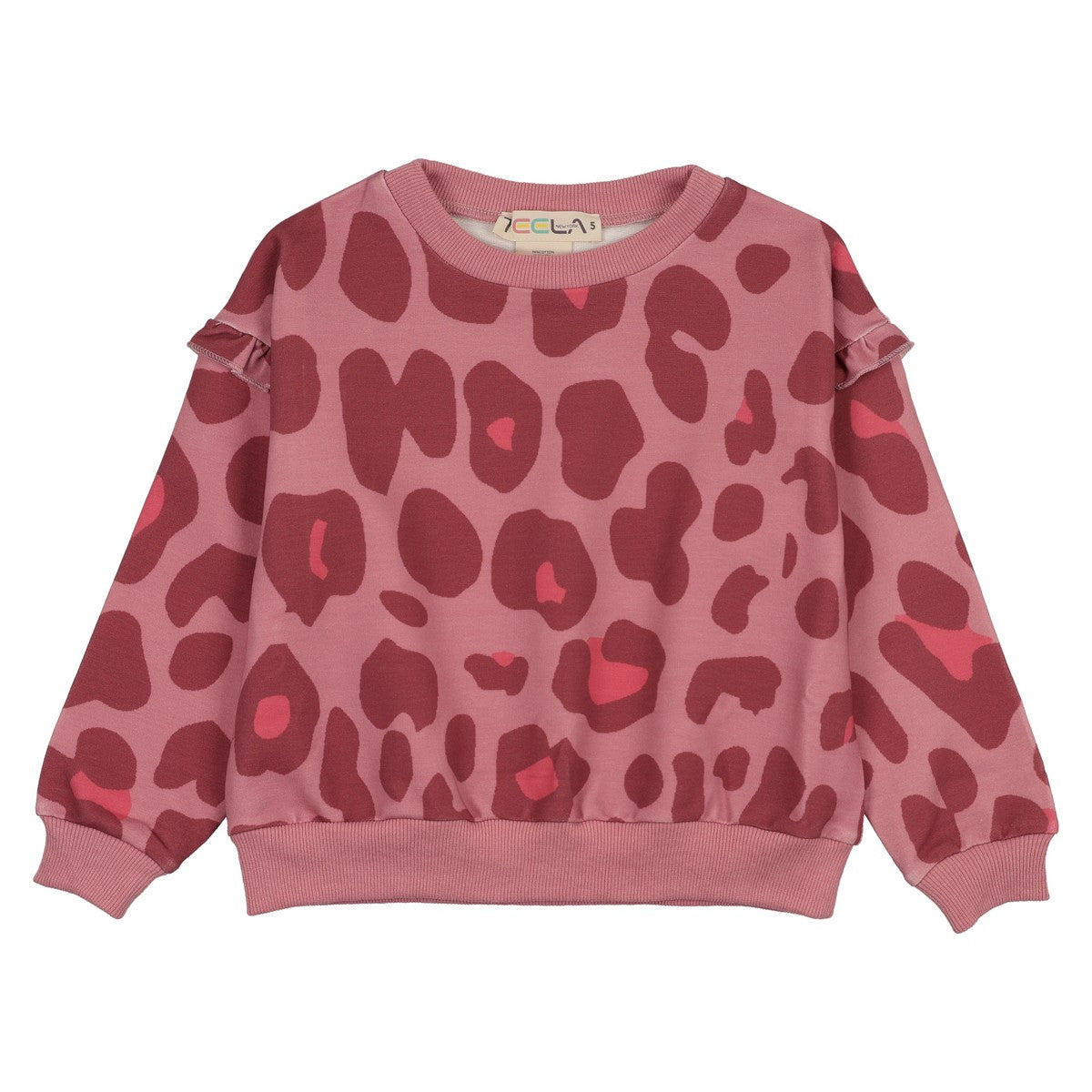 Teela Pink Leopard Sweater – Young Timers Boutique