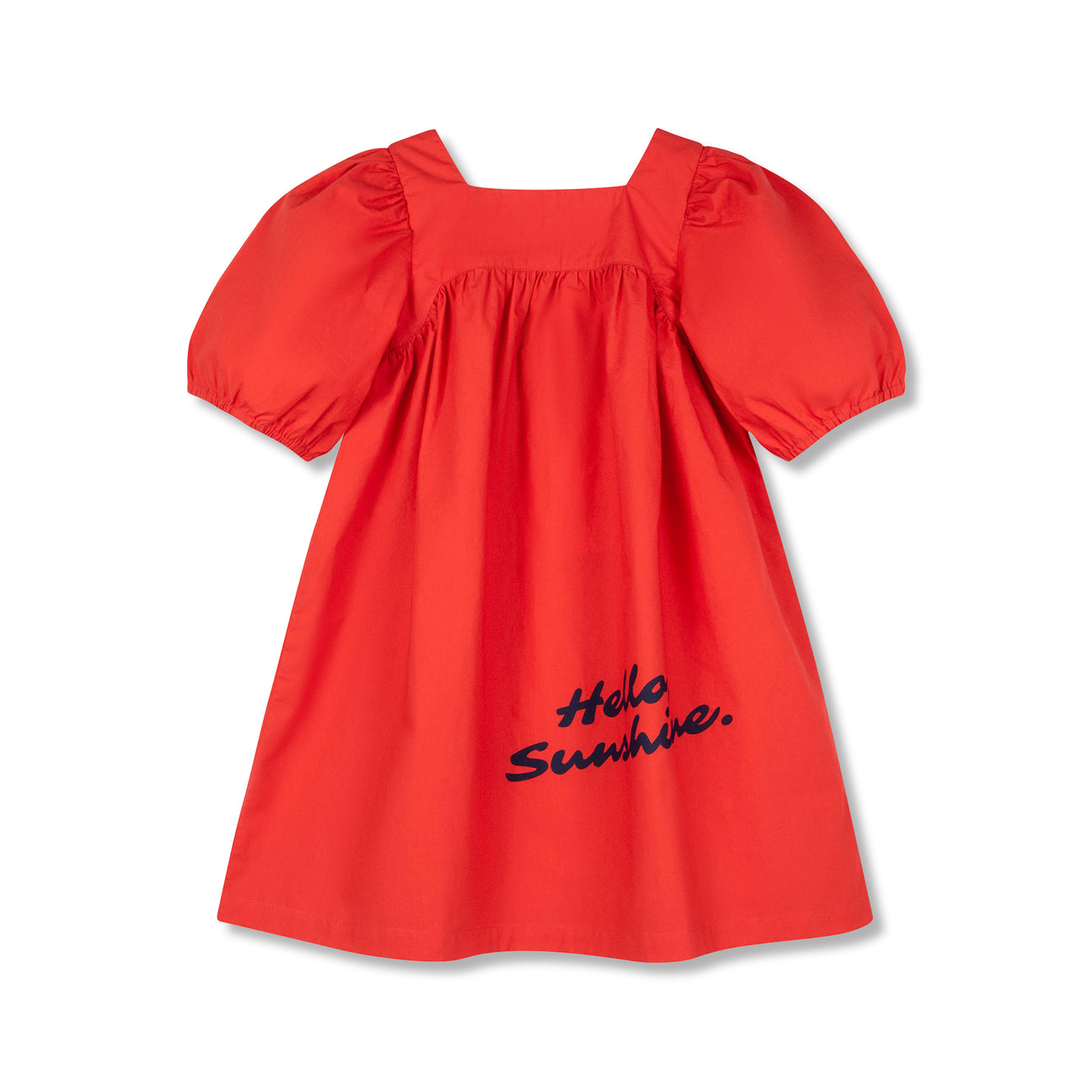 Wynken Red Annka Dress - Girls Designer Dress | Young Timers Boutique